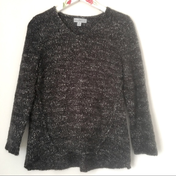 Windi River | Sweaters | Windi River Blackgray Sweater Size M | Poshmark